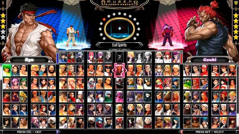 Os 10 melhores Jogos MUGEN de todos os tempos